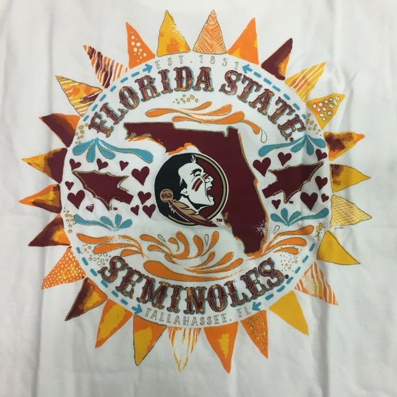 New World Graphics | Tops | Florida State Seminoles Fsu Tshirt Comfort ...